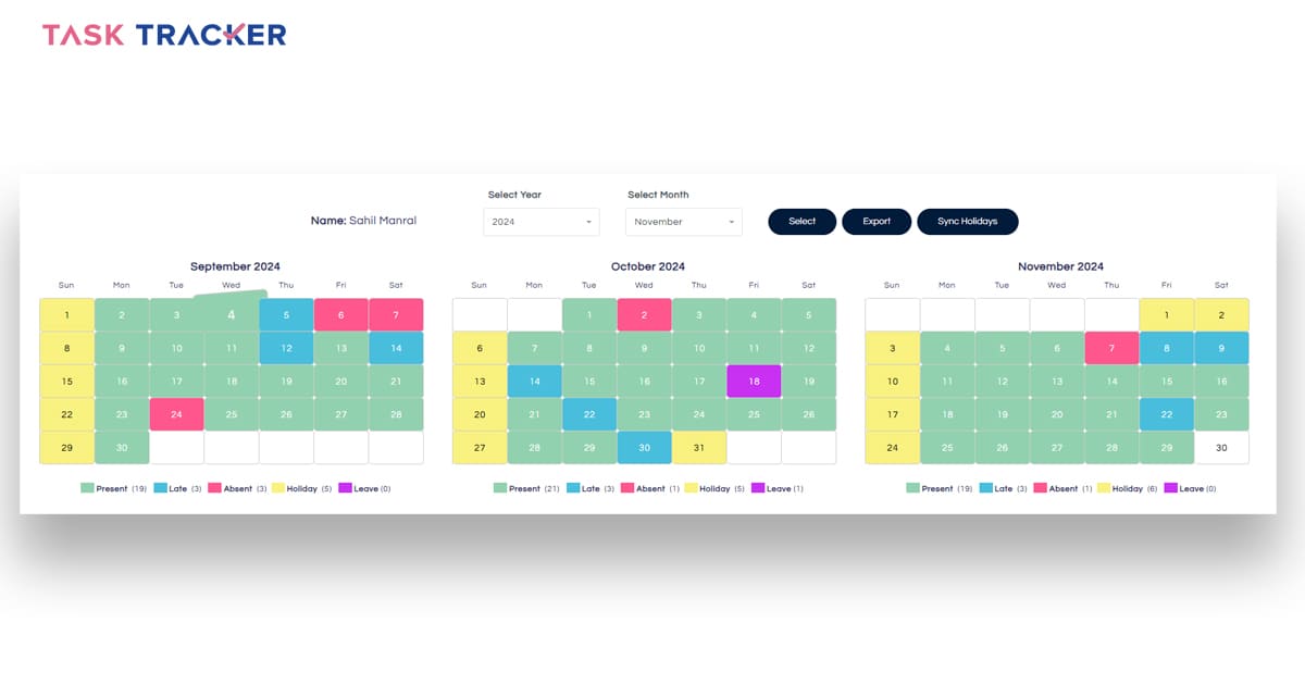 Online Attendance Timesheet | Manage Attendance Easily