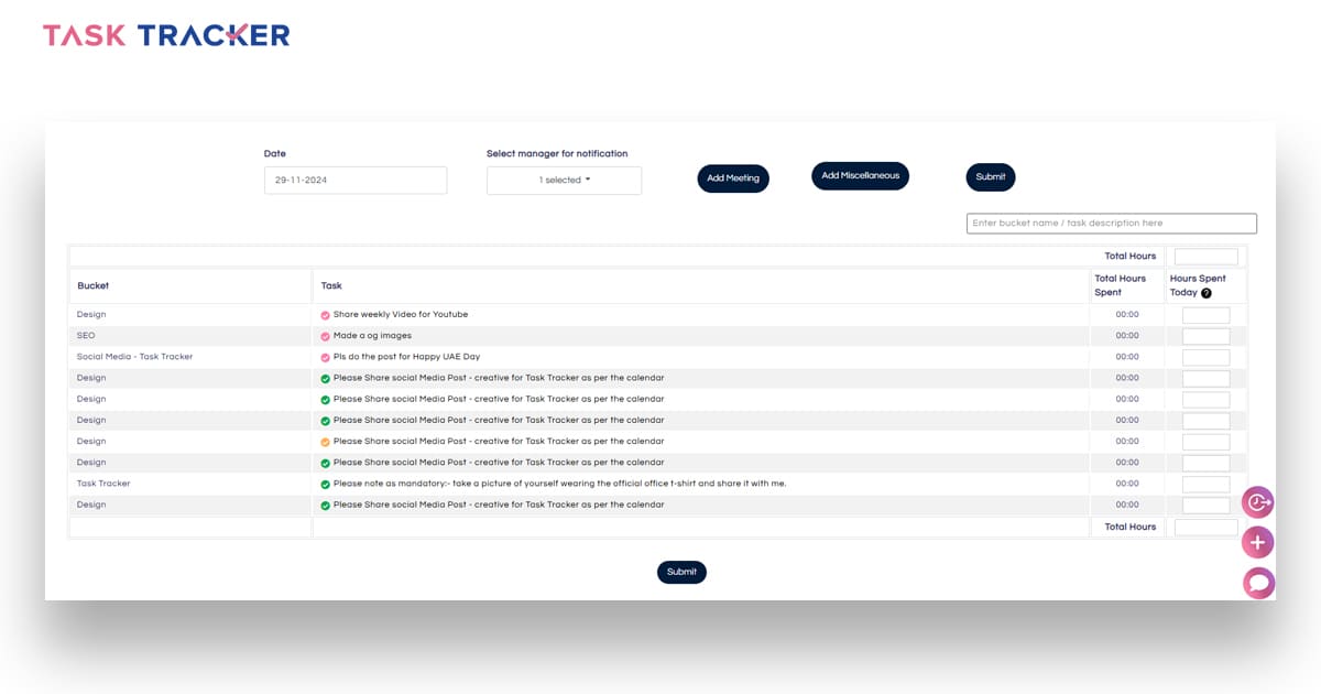Time Tracker: Track Productive Hours